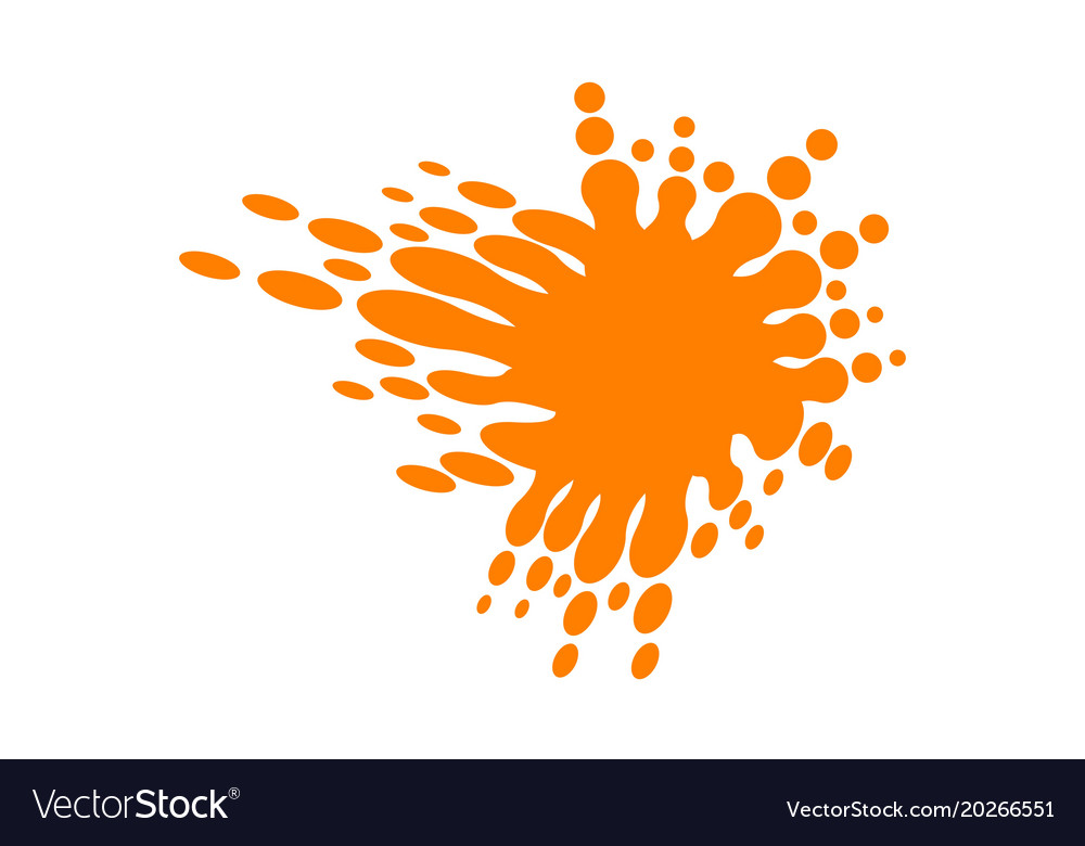 Splash template Royalty Free Vector Image - VectorStock