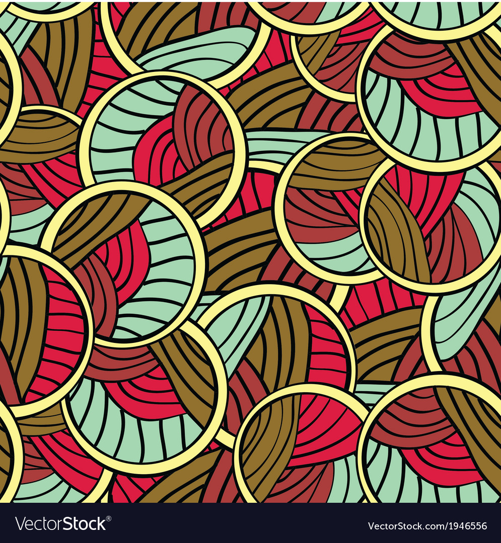 Abstract lines endless seamless pattern Royalty Free Vector