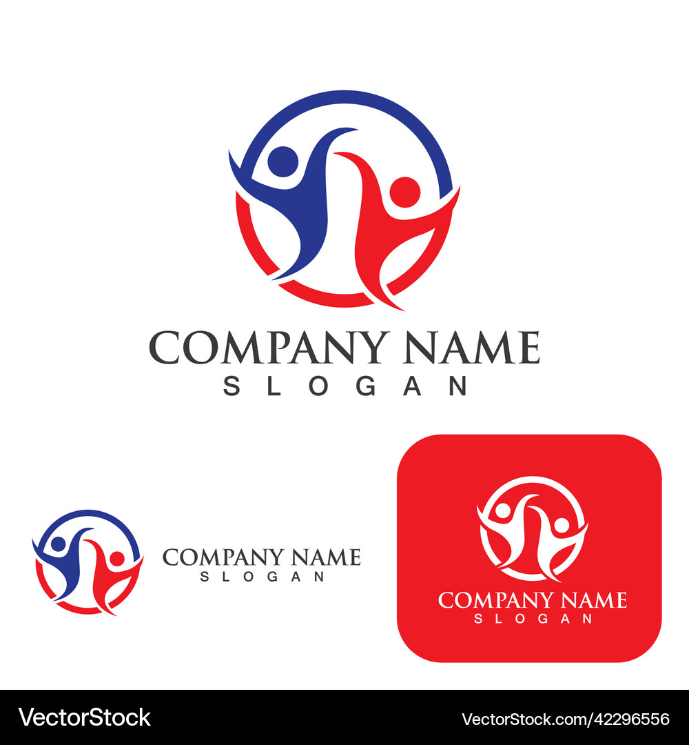 Health logo sign Royalty Free Vector Image - VectorStock