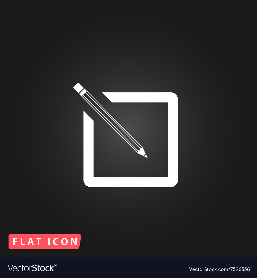 Simple registration icon Royalty Free Vector Image