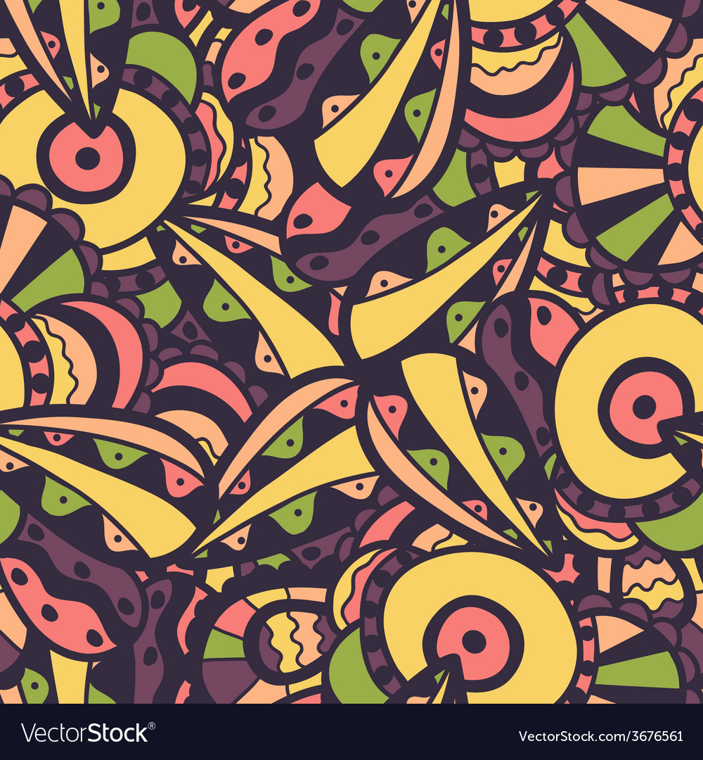 Colored Doodle Royalty Free Vector Image - VectorStock