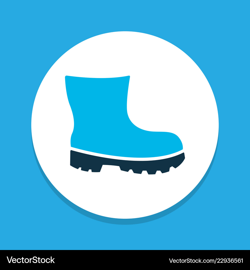 Foot Protection Sign Safety Icon Royalty Free Vector Image | atelier ...