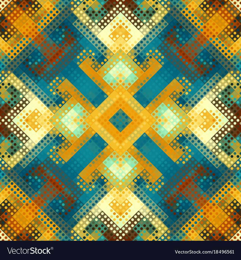 Geometric abstract pattern Royalty Free Vector Image