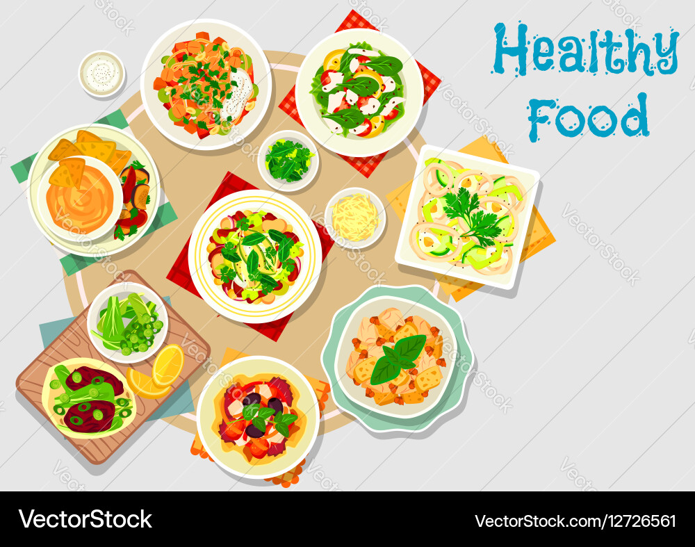 Hearty meal icon for dinner menu design Royalty Free Vector