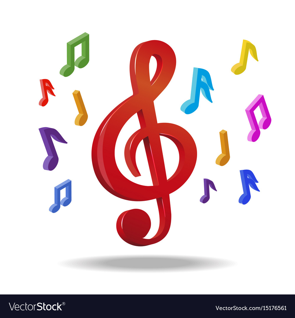 Music notes Royalty Free Vector Image - VectorStock