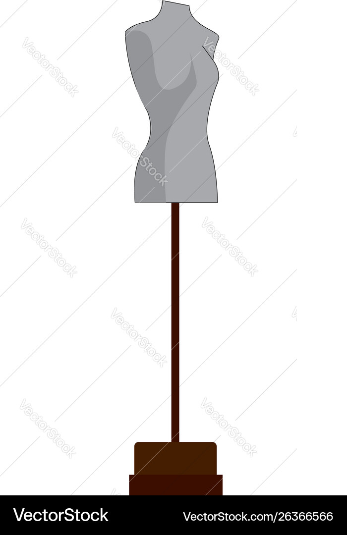 A female mannequin or color Royalty Free Vector Image