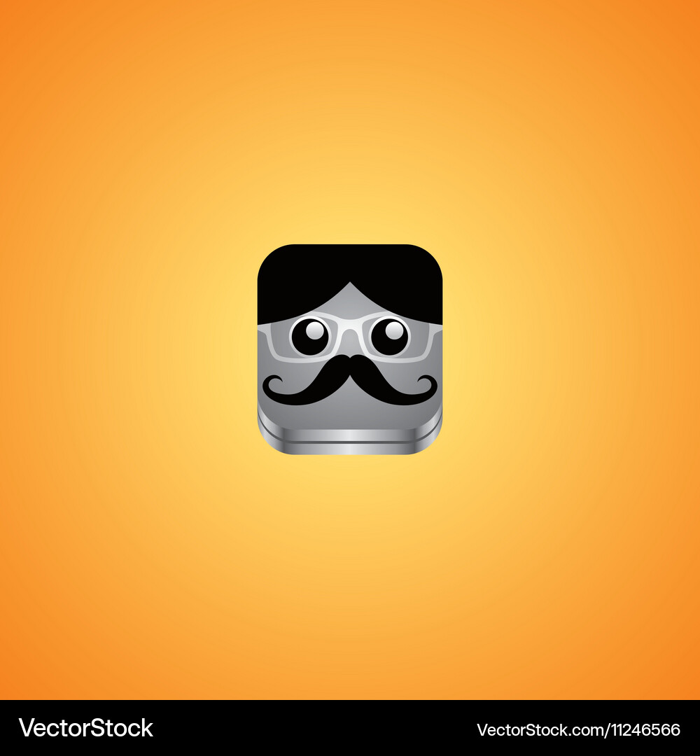 Male avatar portrait Royalty Free Vector Image
