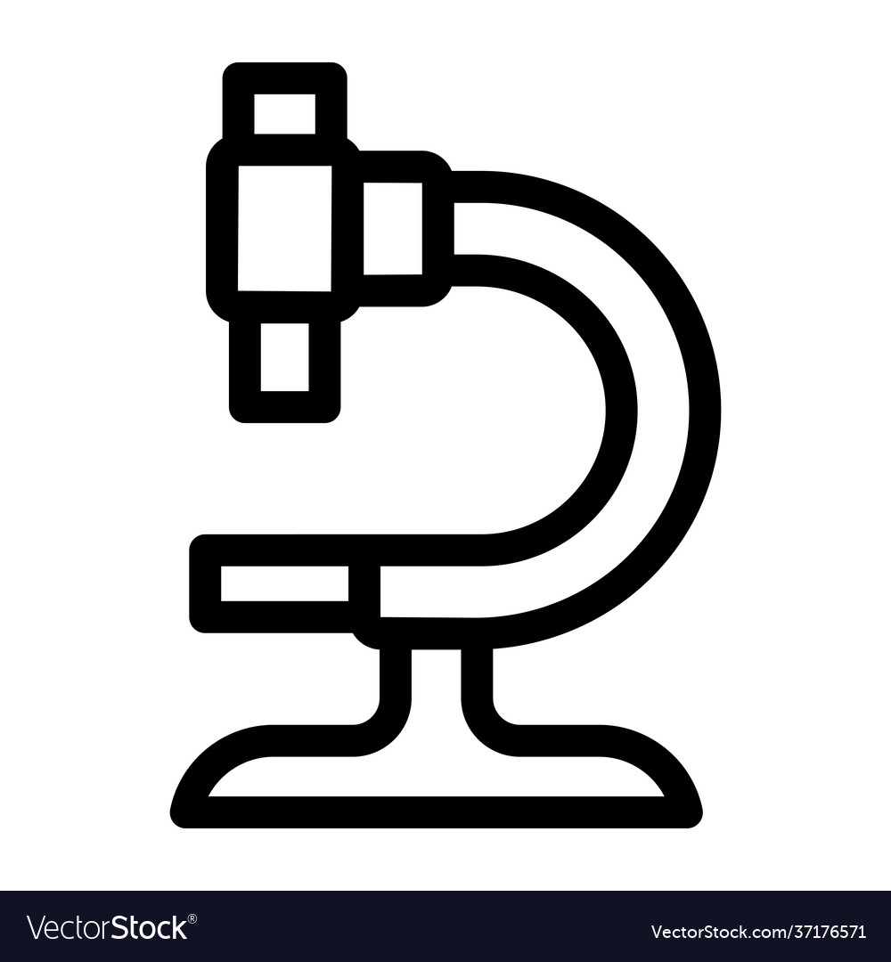 Microscope Royalty Free Vector Image - VectorStock