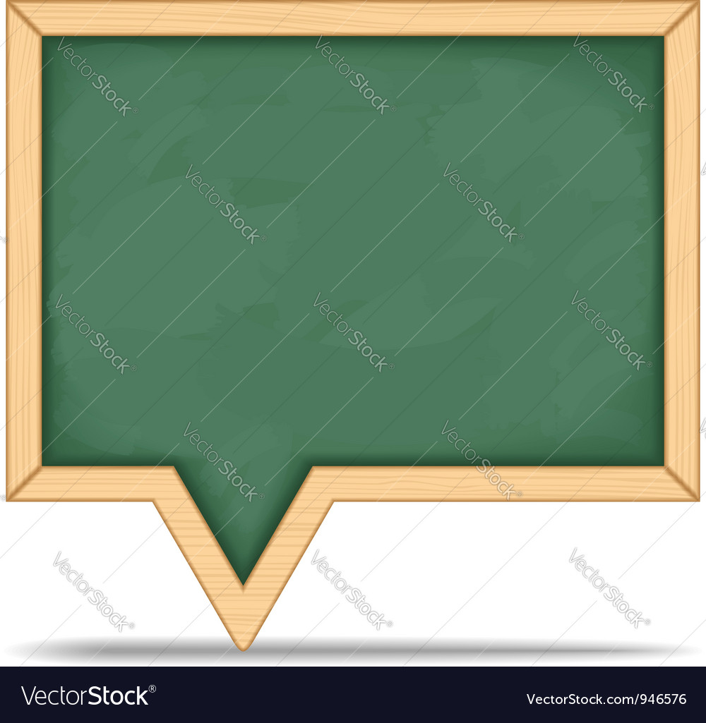 Blackboard Royalty Free Vector Image - VectorStock