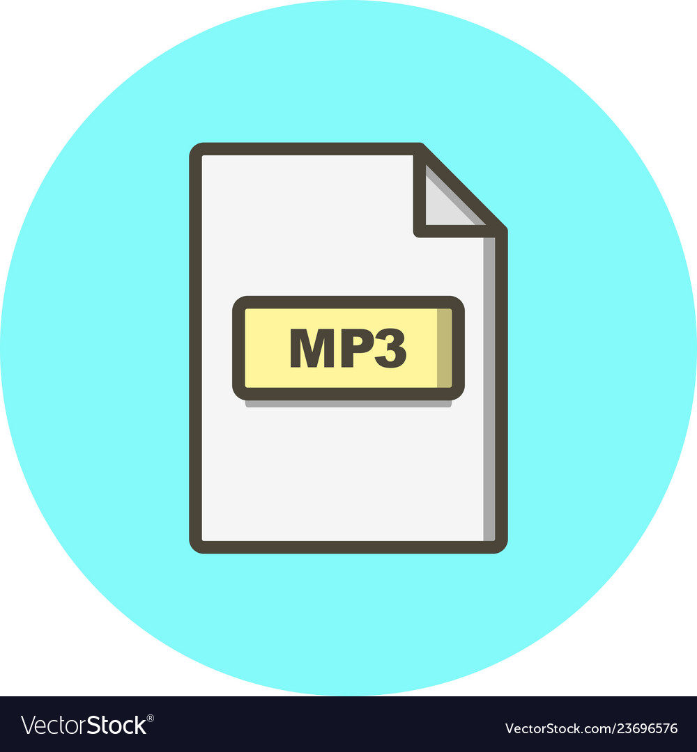 Mp3 icon Royalty Free Vector Image - VectorStock