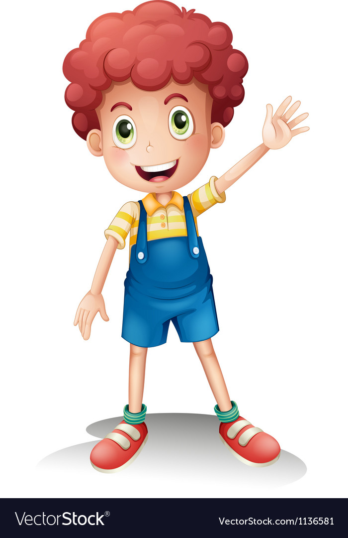 A boy Royalty Free Vector Image - VectorStock