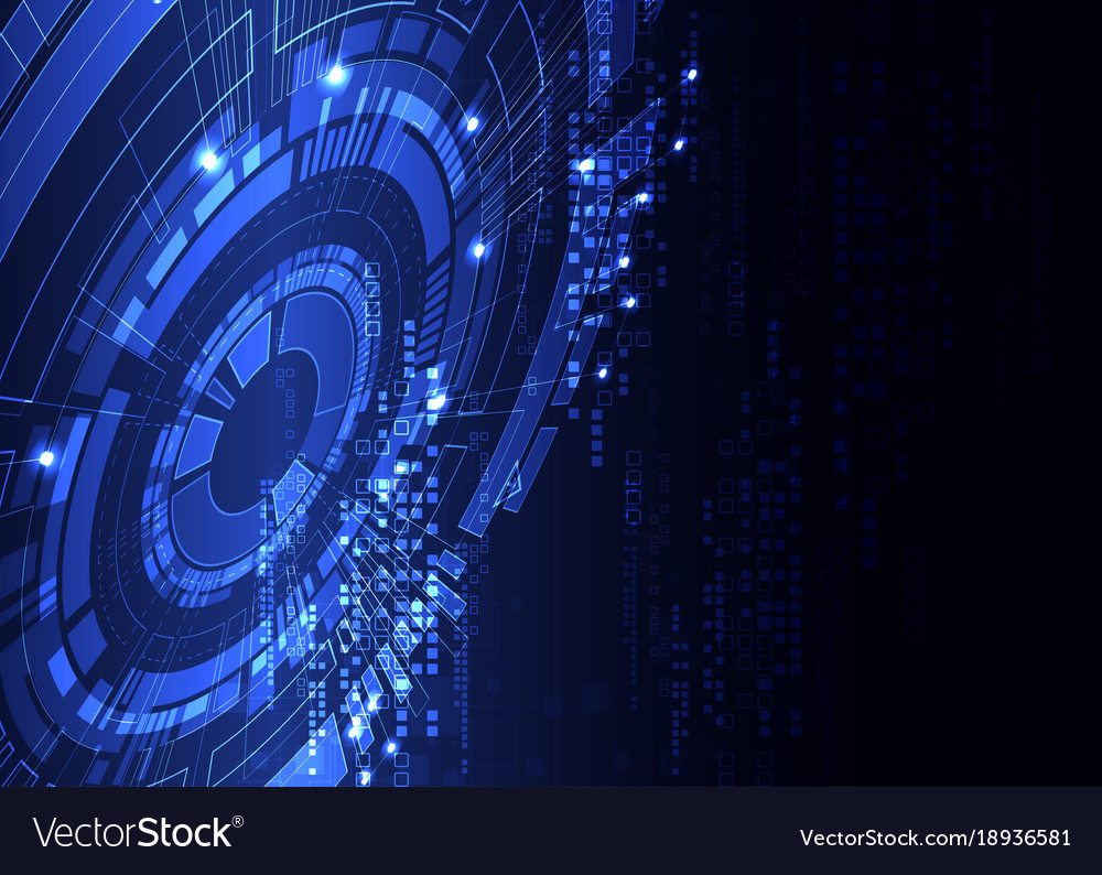 Abstract digital technology background Royalty Free Vector