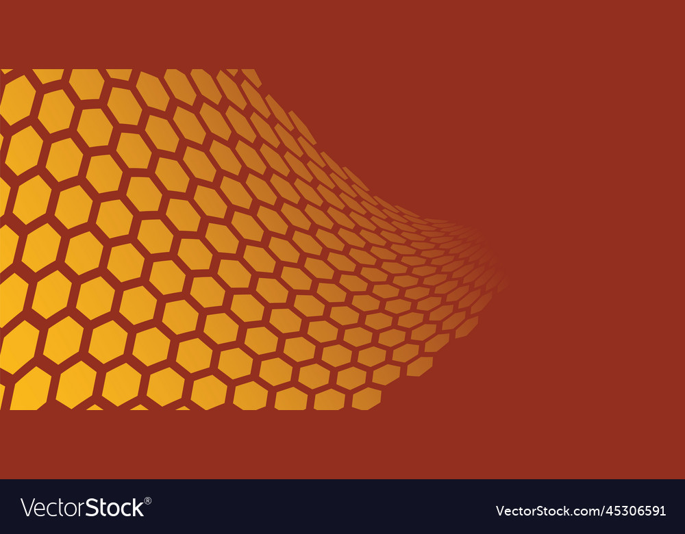 Honeycomb pattern Royalty Free Vector Image - VectorStock