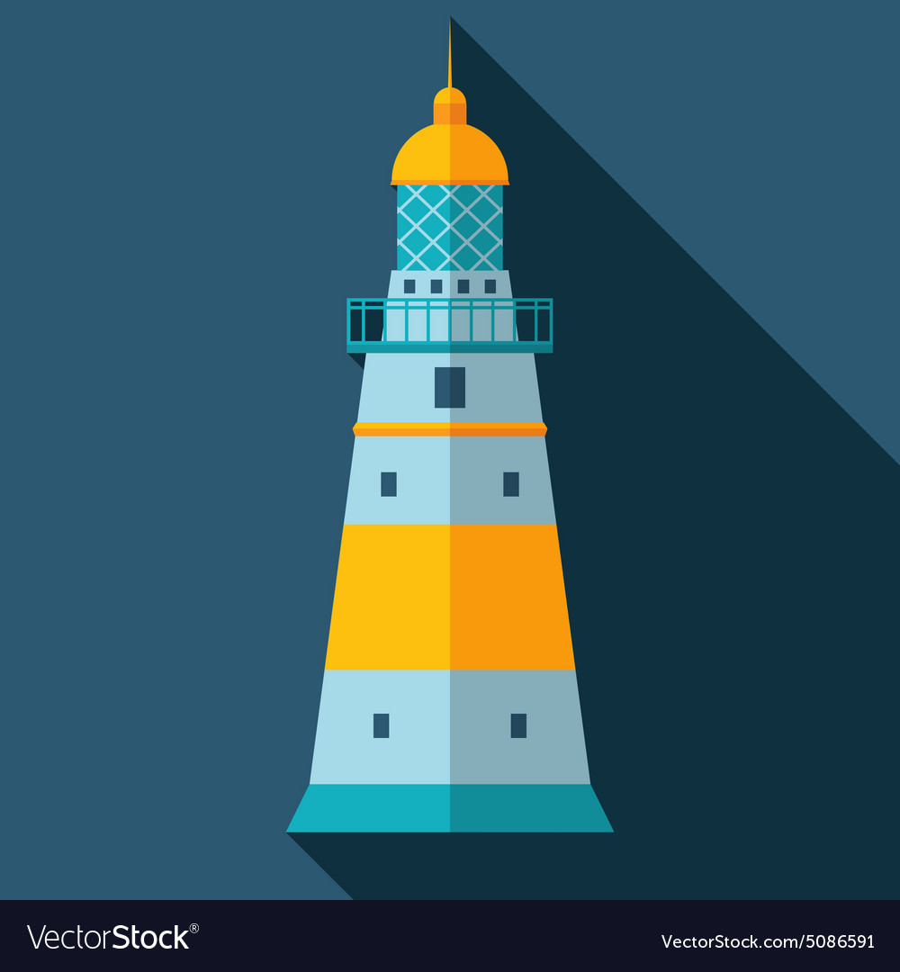 Lighthouse icon Royalty Free Vector Image - VectorStock