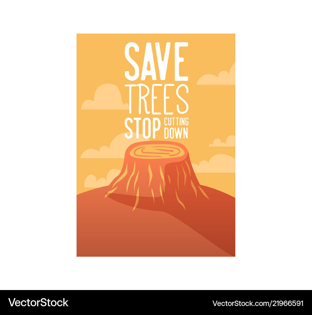 Save earth poster banner advertising flyer Vector Image