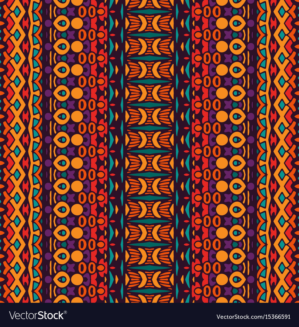 Seamless pattern stripes multicolor Royalty Free Vector