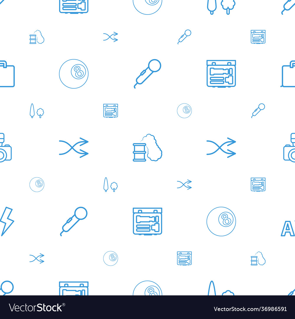 Simple icons pattern seamless white background Vector Image