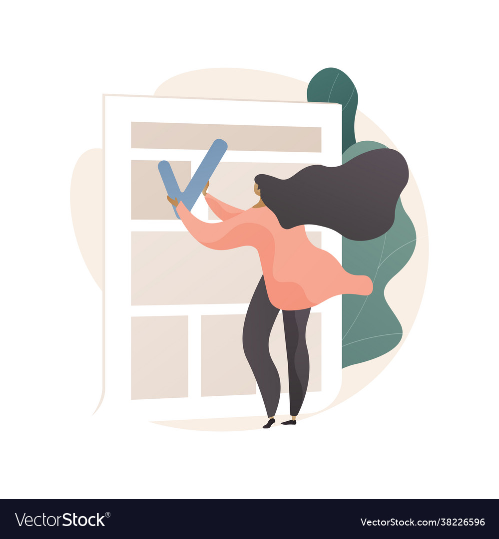 Content creation abstract concept Royalty Free Vector Image