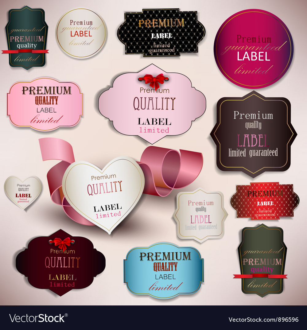 Premium quality set Royalty Free Vector Image - VectorStock