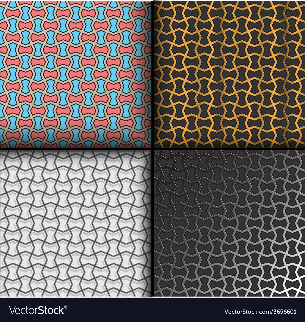 Decorative seamless pattern Royalty Free Vector Image