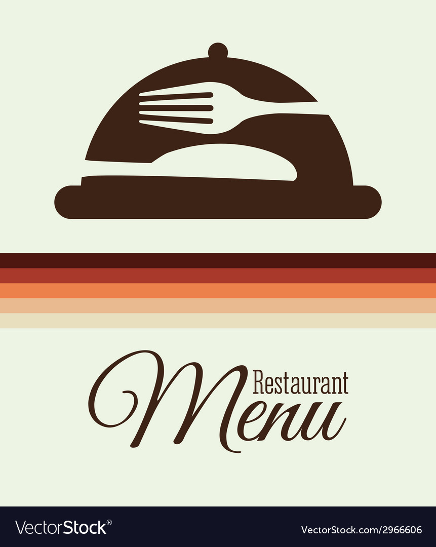 Menu design Royalty Free Vector Image - VectorStock