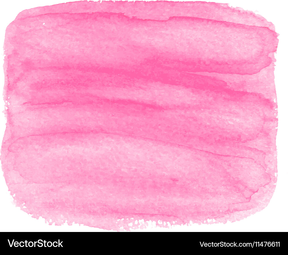 Abstract watercolor hand paint pink texture Vector Image