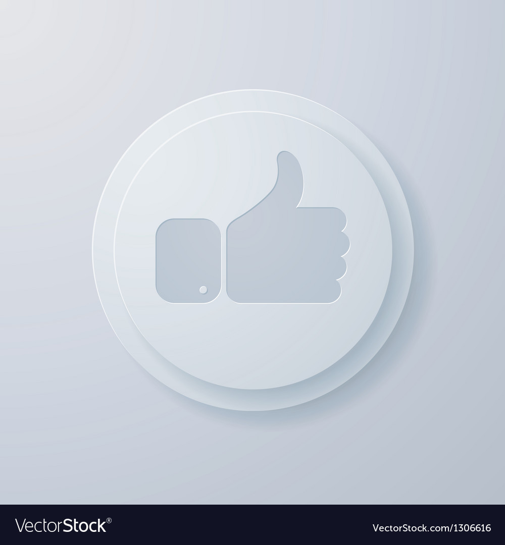 Like Royalty Free Vector Image - VectorStock