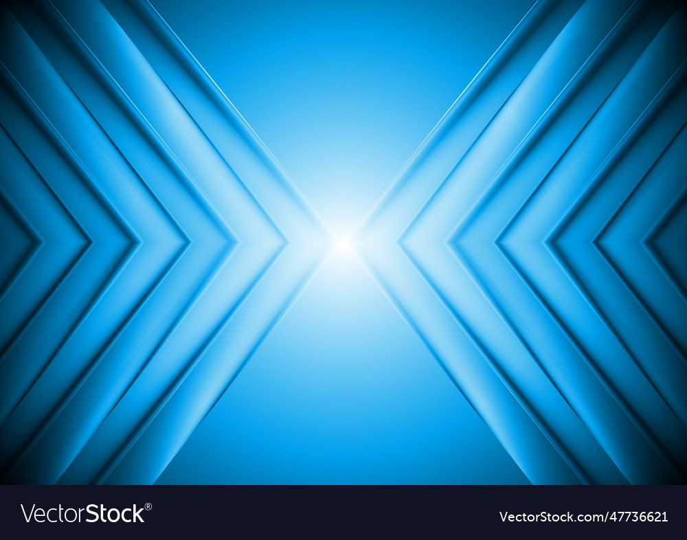 Bright blue tech background Royalty Free Vector Image