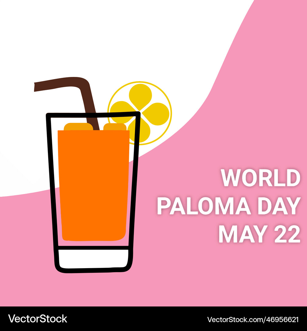 World paloma day Royalty Free Vector Image - VectorStock