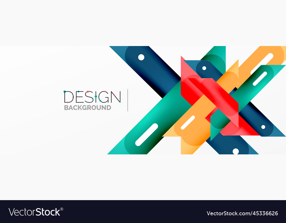 Background overlapping lines dynamic lines Vector Image