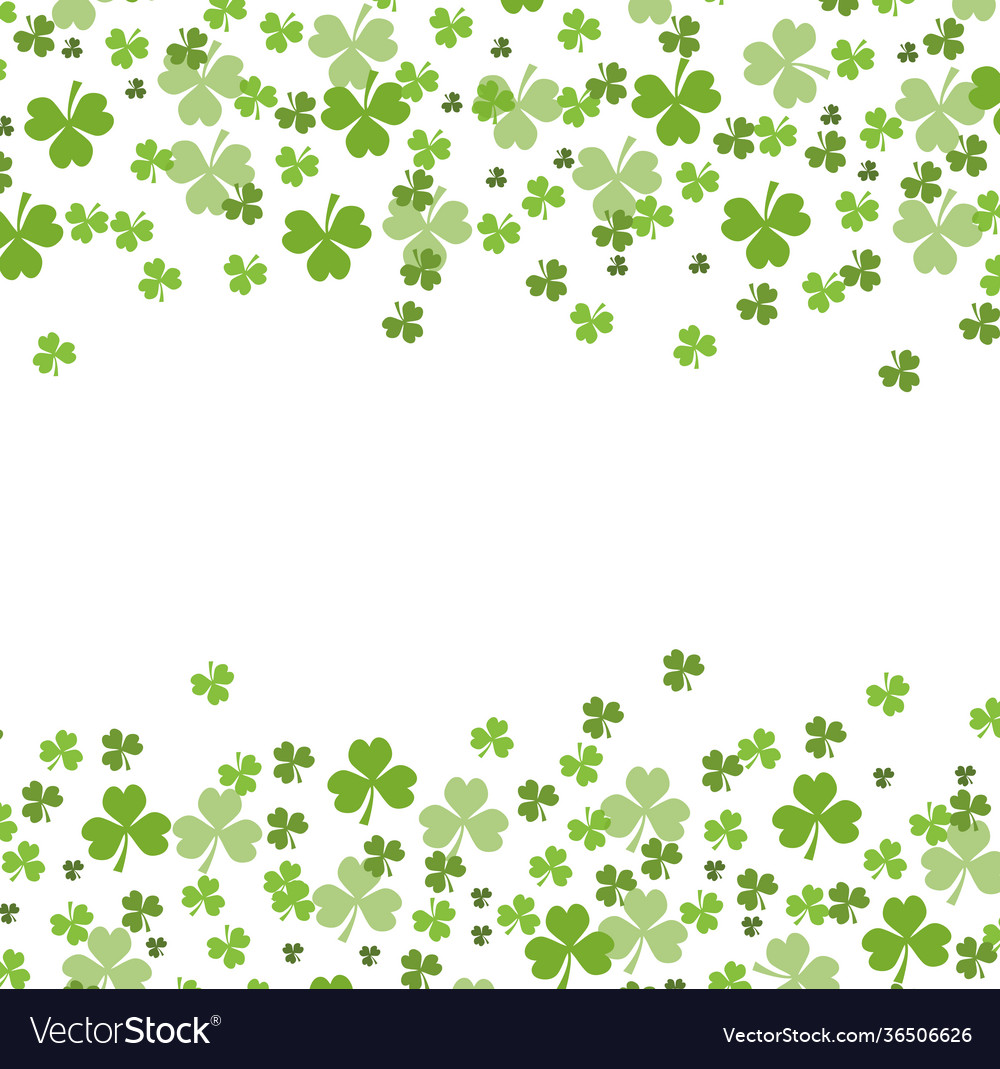 St patricks day banner template for your design Vector Image