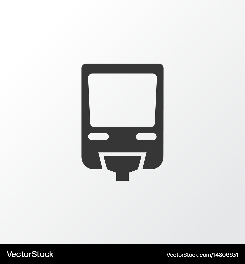 Monorail icon symbol premium quality isolated Vector Image