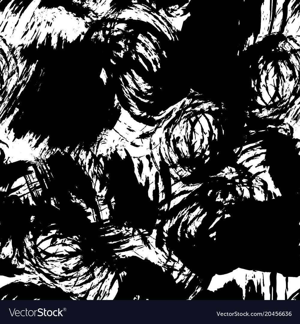 Colorful seamless pattern with brush Royalty Free Vector