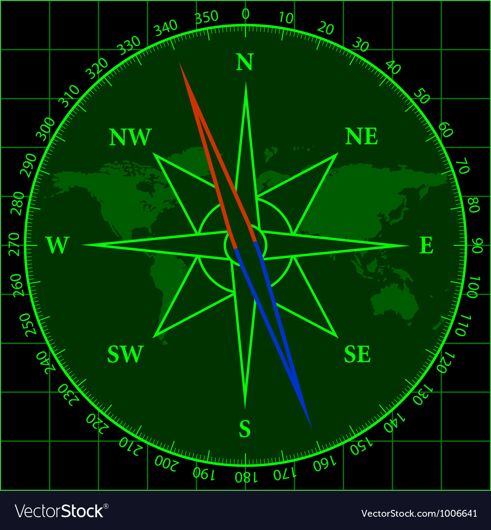 Compass Royalty Free Vector Image - VectorStock