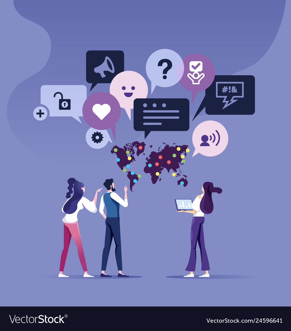 Customer feedback concept Royalty Free Vector Image