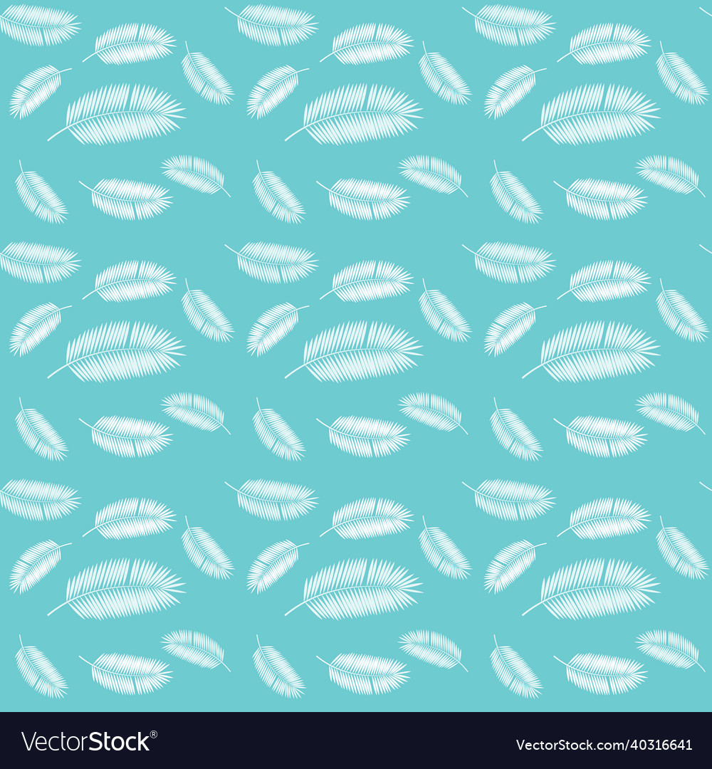 Palm leaf seamless pattern background Royalty Free Vector Palm leaf seamless pattern background Royalty Free Vector