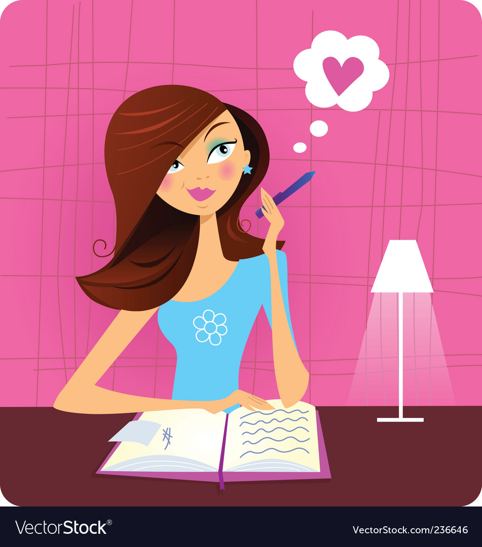 Diary Royalty Free Vector Image - VectorStock Diary Royalty Free Vector Image - VectorStock
