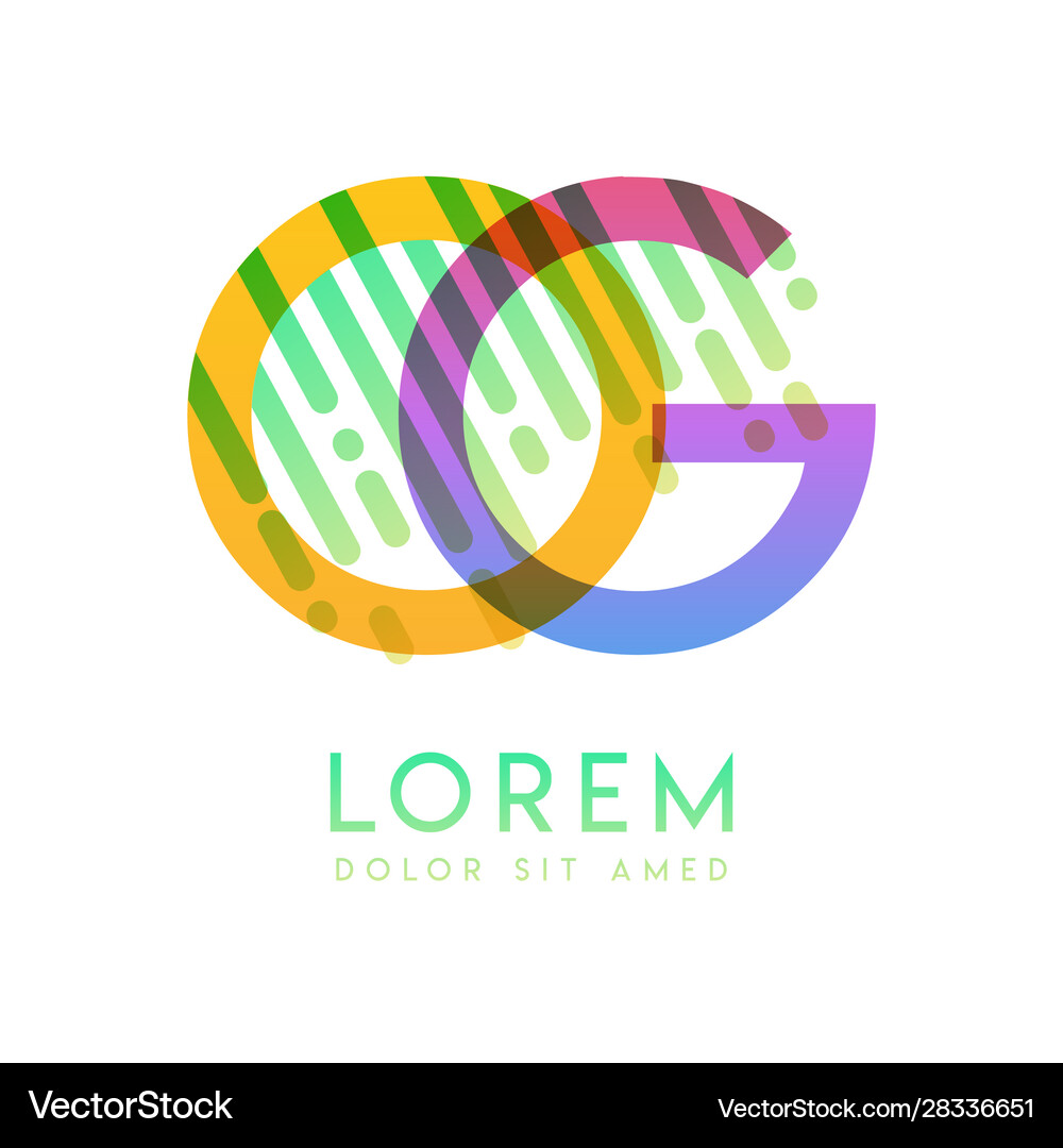 Go logo with theme galaxy speed and style Vector Image