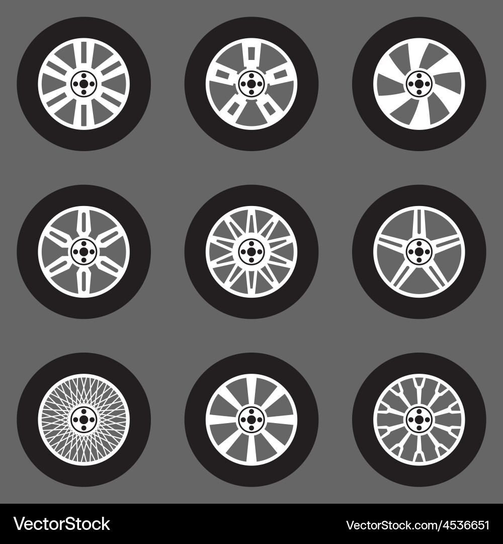 Tires Royalty Free Vector Image - VectorStock