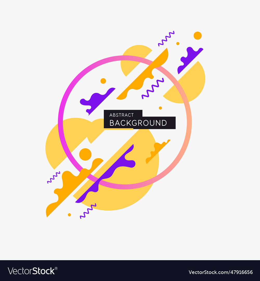 Abstract background with simple elements an image Vector Image