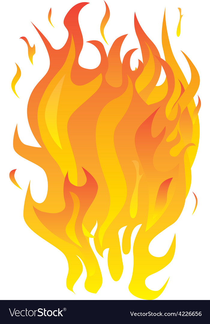 Fire Royalty Free Vector Image - VectorStock
