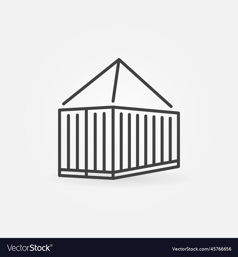 Freight Container Intermodal Cargo Concept Vector Image