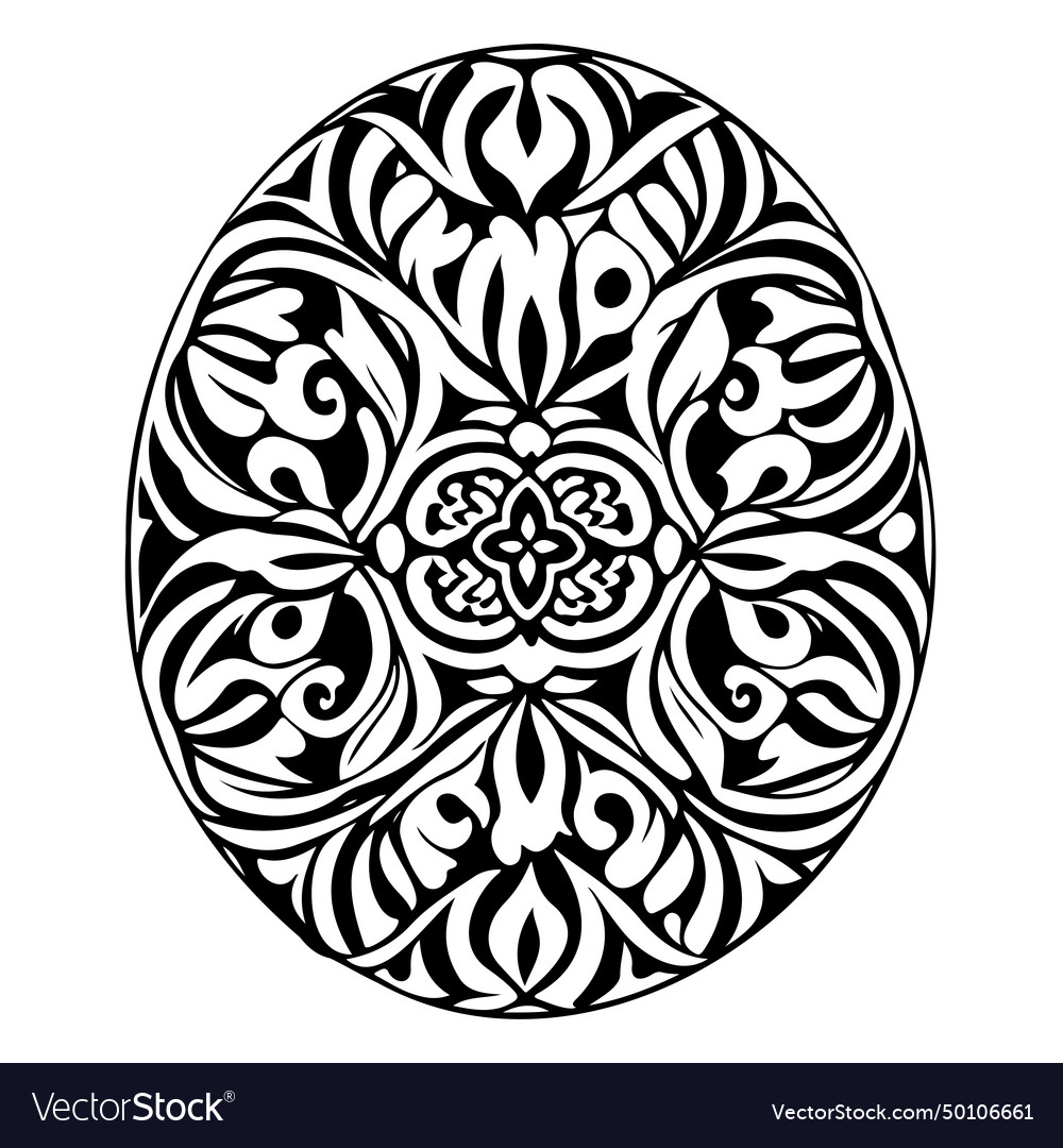 Batik pattern ornament design element Royalty Free Vector