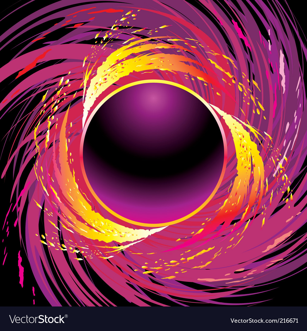 Fire circle Royalty Free Vector Image - VectorStock
