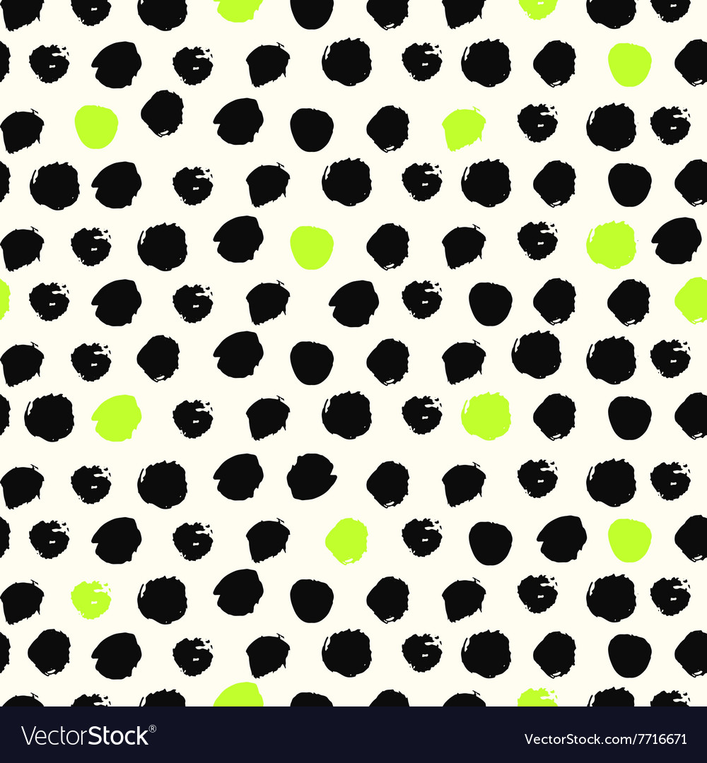 Seamless pattern with dot Royalty Free Vector Image