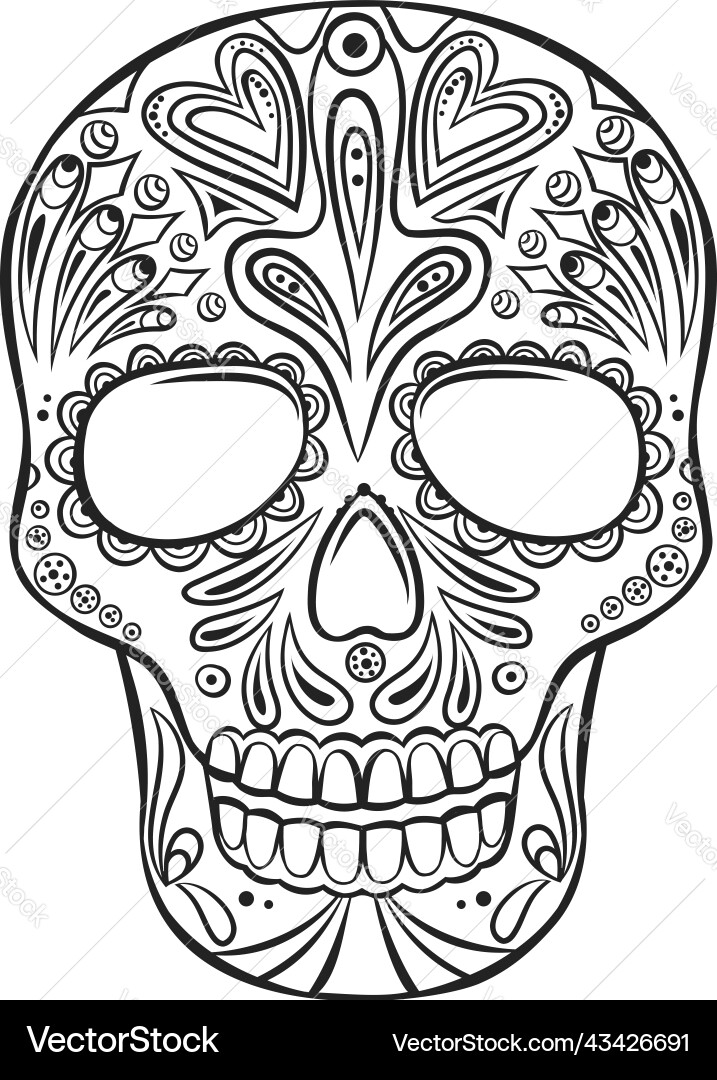 Calavera Calaveras Armable Armar Esqueleto Humano Imprimir Catrina ...