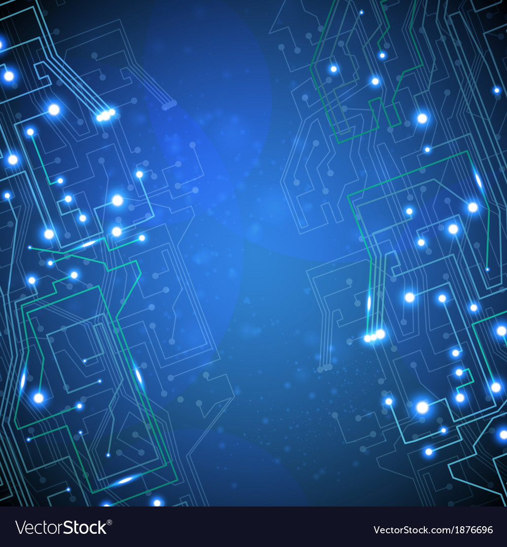 Circuit board Royalty Free Vector Image - VectorStock