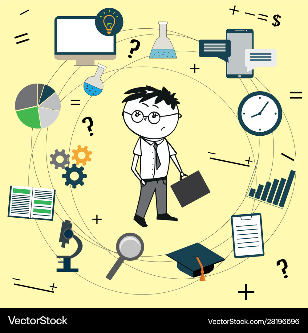 Scientist Royalty Free Vector Image - VectorStock