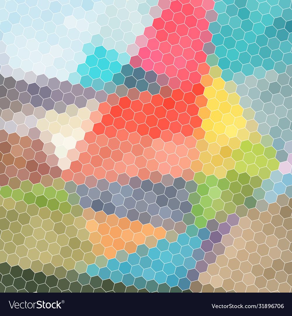 Bright abstract pattern polygons Royalty Free Vector Image