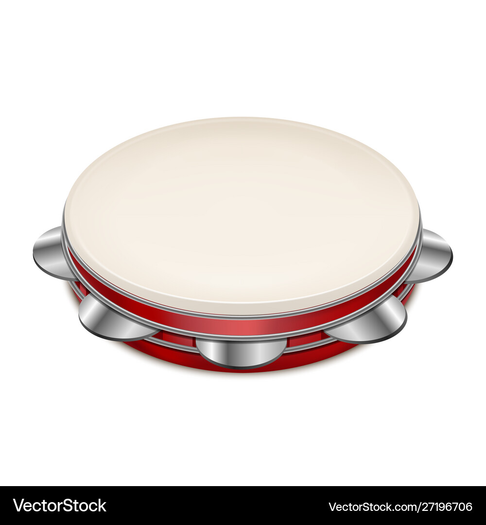 Realistic 3d detailed musical instrument Vector Image